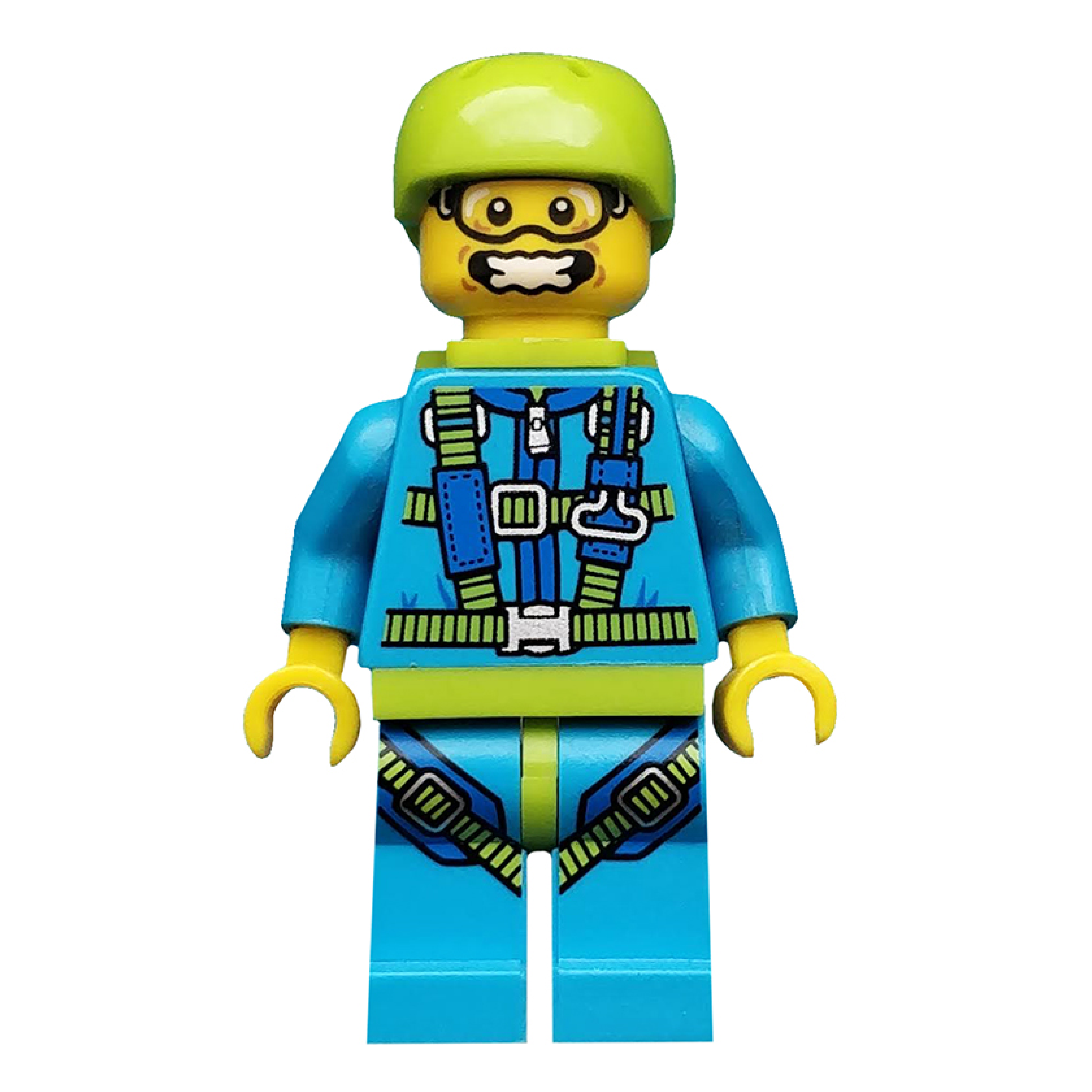 LEGO Minifigures Series 10 Skydiver – Skydiver Parachutist Minifigure ...